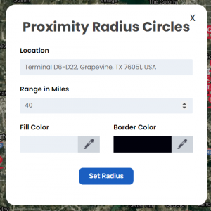 Radius Map Tool: How to Create Proximity Radius Circles - Mapize